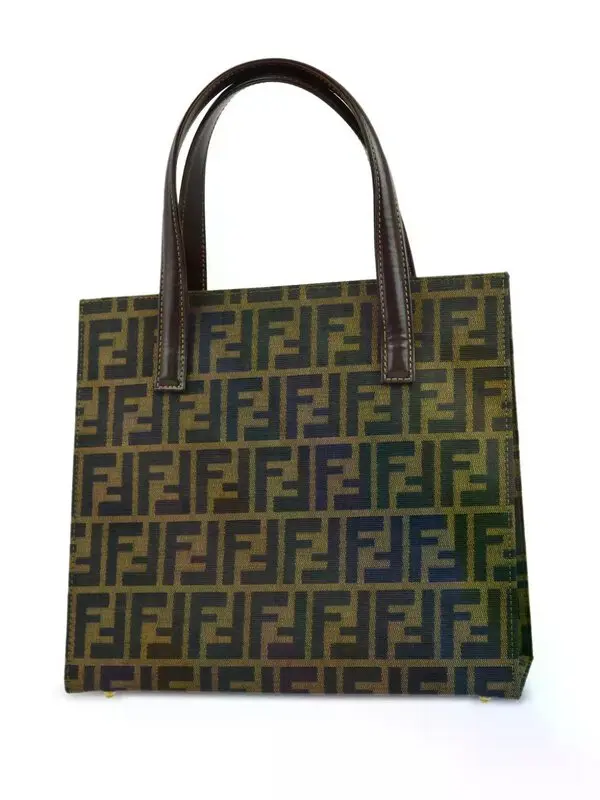 Fendi 1990-2000s Zucca Two-way Handbag