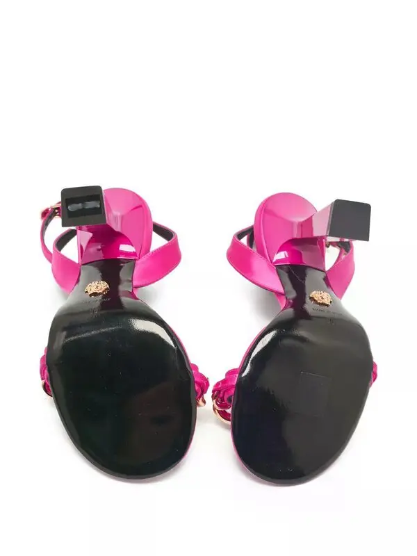 Versace 100mm Chain-detailed Sandals