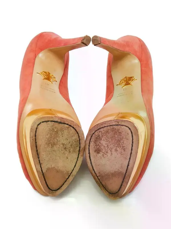 CHARLOTTE OLYMPIA 155mm Peep-toe Platform Pumps - Pink