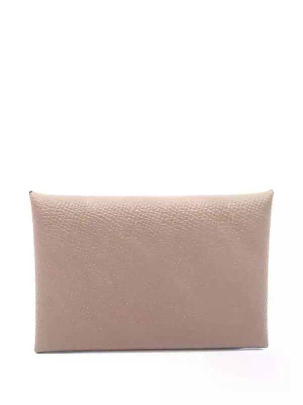Hermès 2023 Calvi Leather Coin Purse