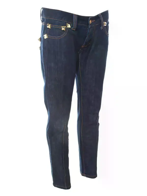 Philipp Plein Stud Embellished Jeans