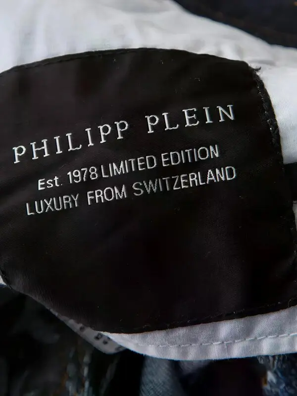 Philipp Plein Stud Embellished Jeans
