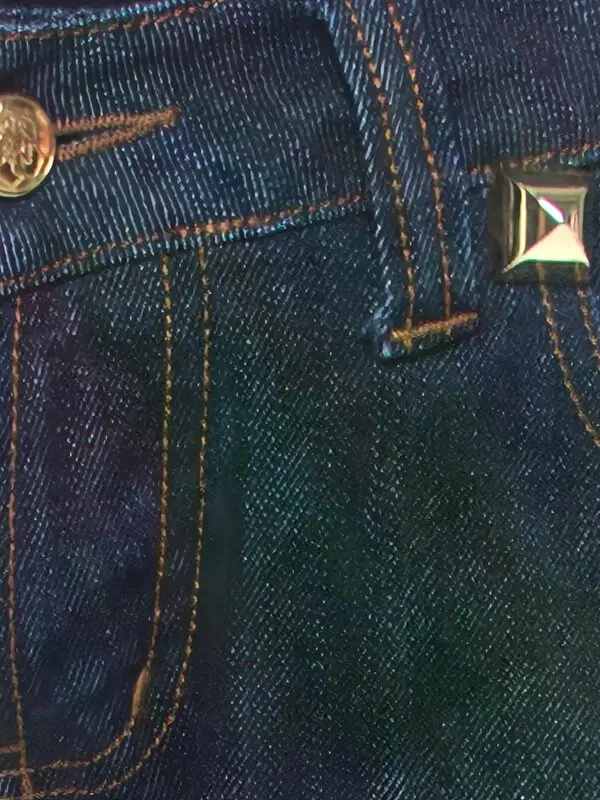 Philipp Plein Stud Embellished Jeans