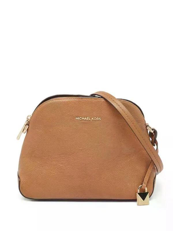 Michael Kors Vintage Leather Crossbody Bag - Brown