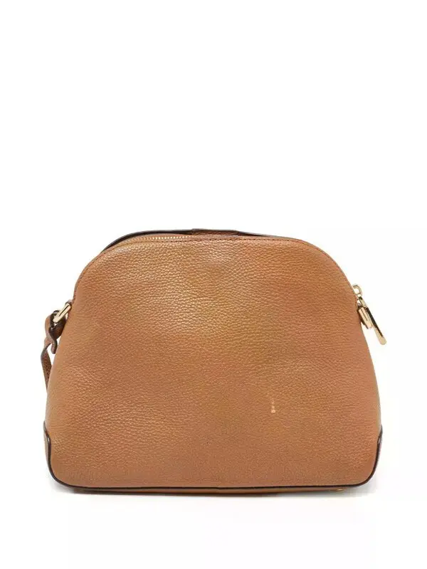 Michael Kors Vintage Leather Crossbody Bag - Brown
