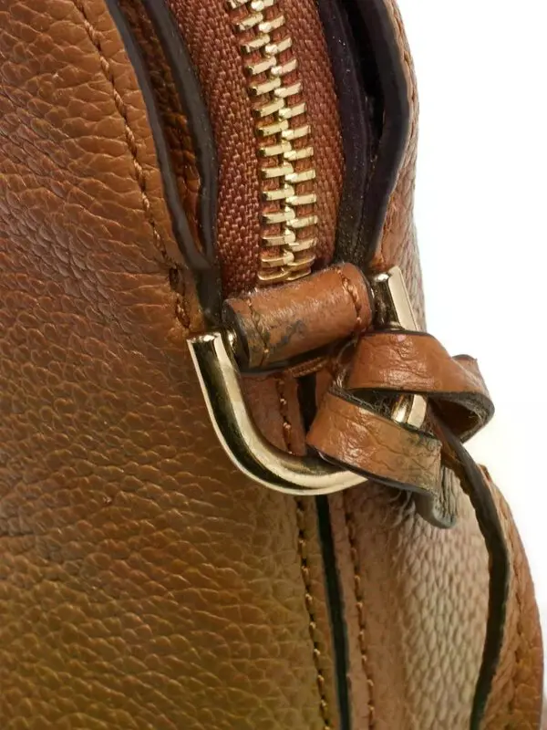 Michael Kors Vintage Leather Crossbody Bag - Brown