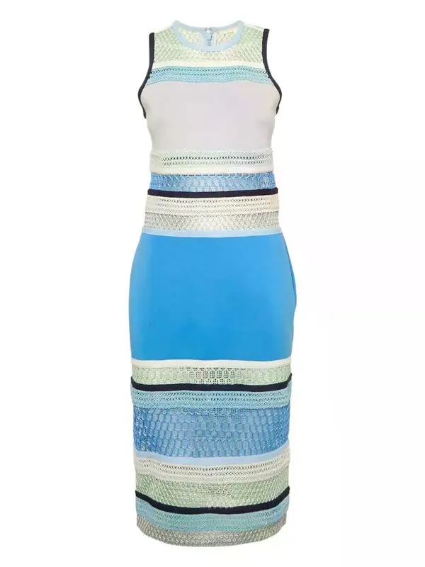 Simkhai Striped Midi Dress
