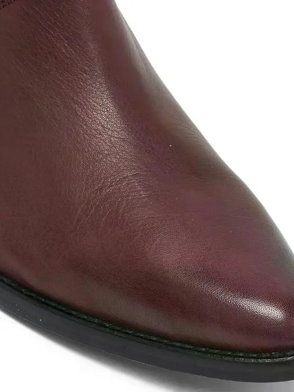 Zadig&Voltaire Studded Leather Boots - Red
