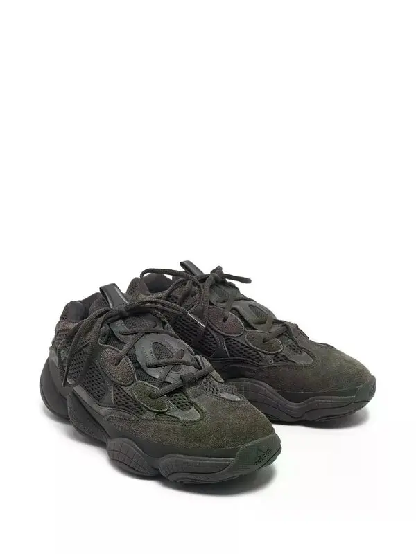 ADIDAS X YEEZY 500 Mesh-paneled Sneakers - Black