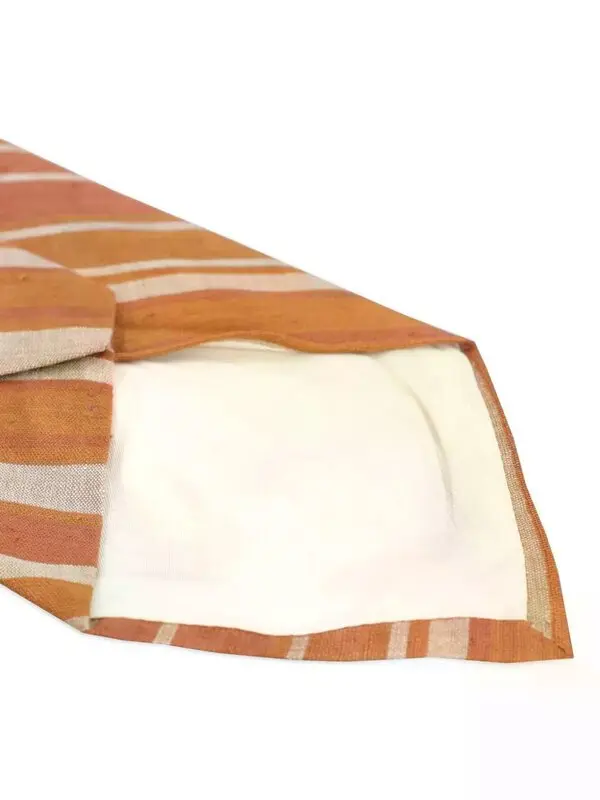 Vintage Striped Silk Neck Tie