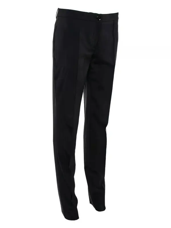 Burberry Wool Blend Straight-leg Trousers