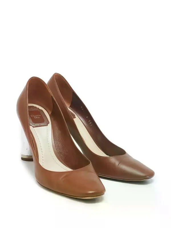 Dior Calf Leather Heeled Pumps