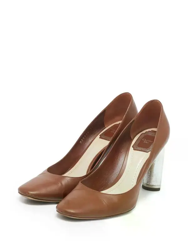 Dior Calf Leather Heeled Pumps