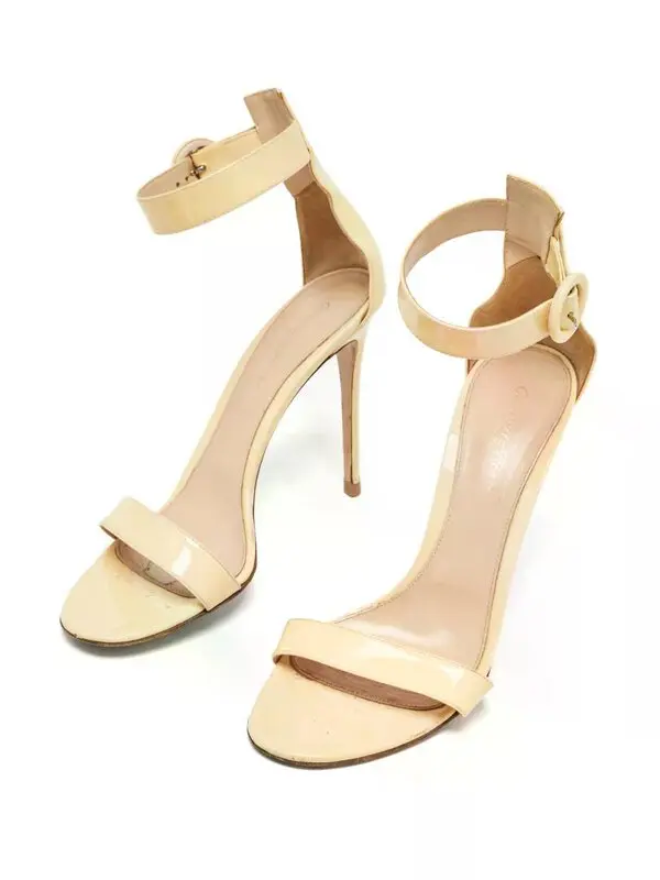 GIANVITO ROSSI 110mm Ankle-strap Heeled Sandals