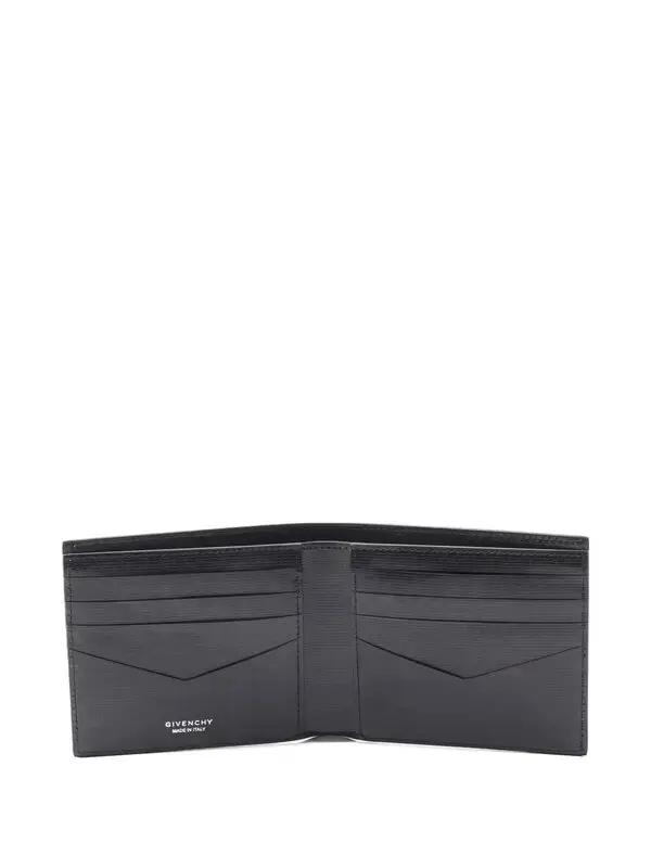 Givenchy 2020s 4g-pattern Bi-fold Leather Wallet