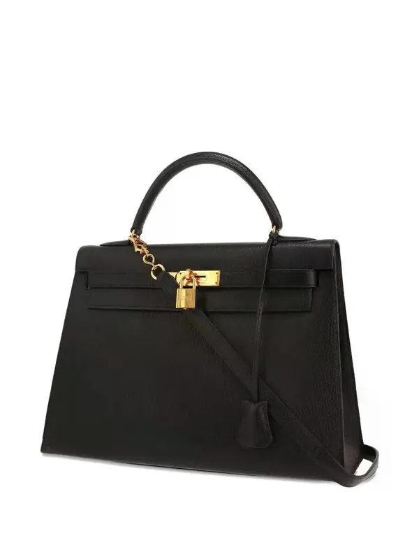 Hermès Kelly 32 Handbag - Black