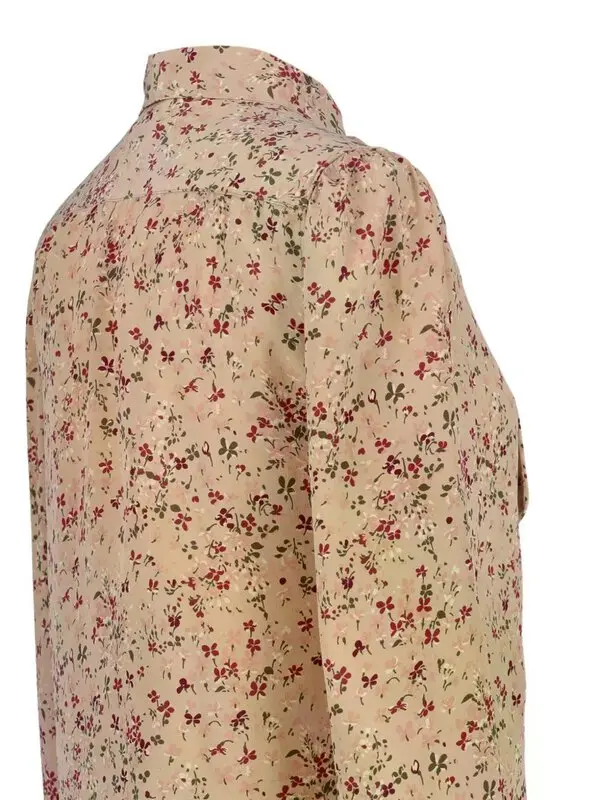 Saint Laurent Floral-print Shirt