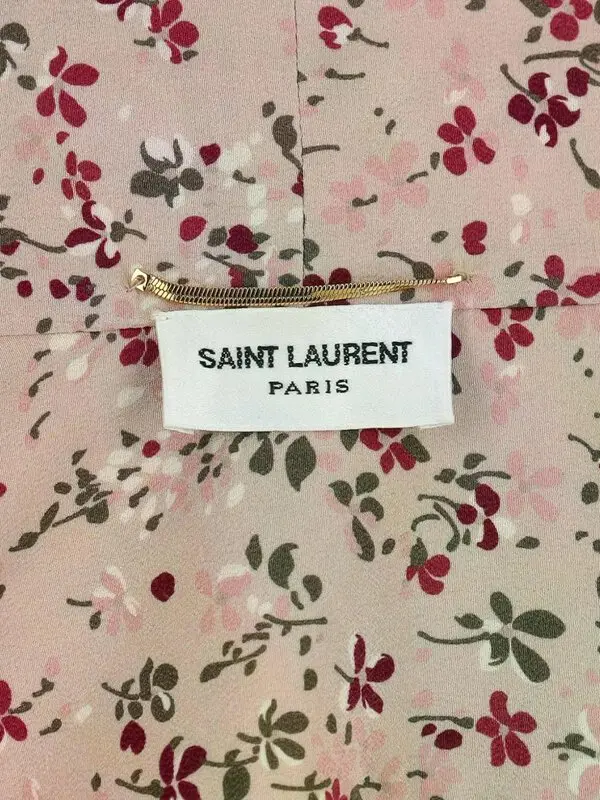Saint Laurent Floral-print Shirt