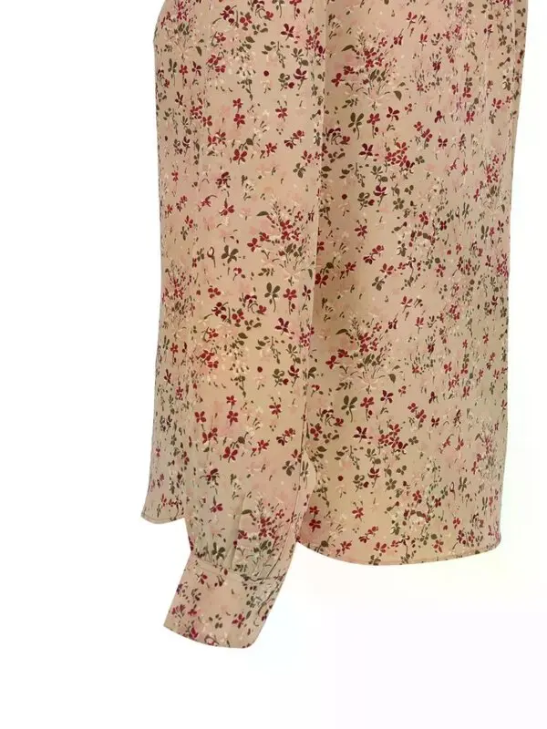 Saint Laurent Floral-print Shirt