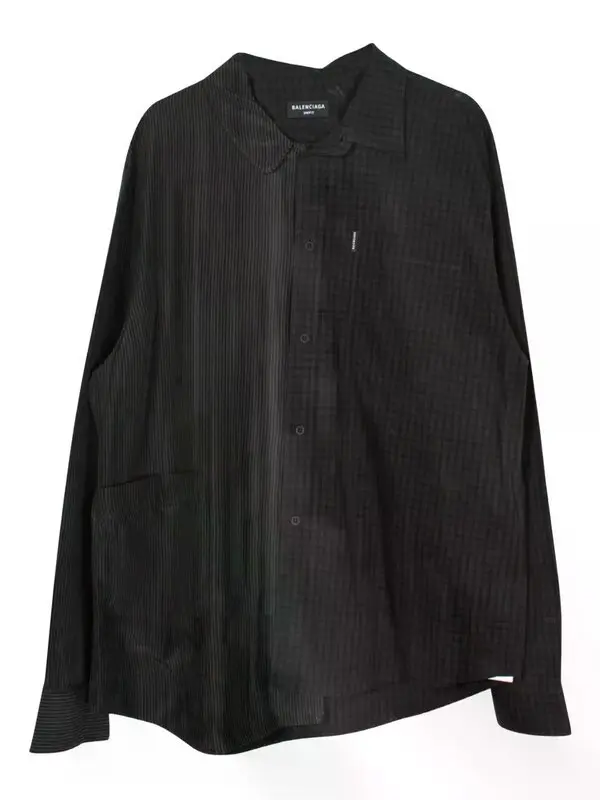 Balenciaga Gingham-print Shirt