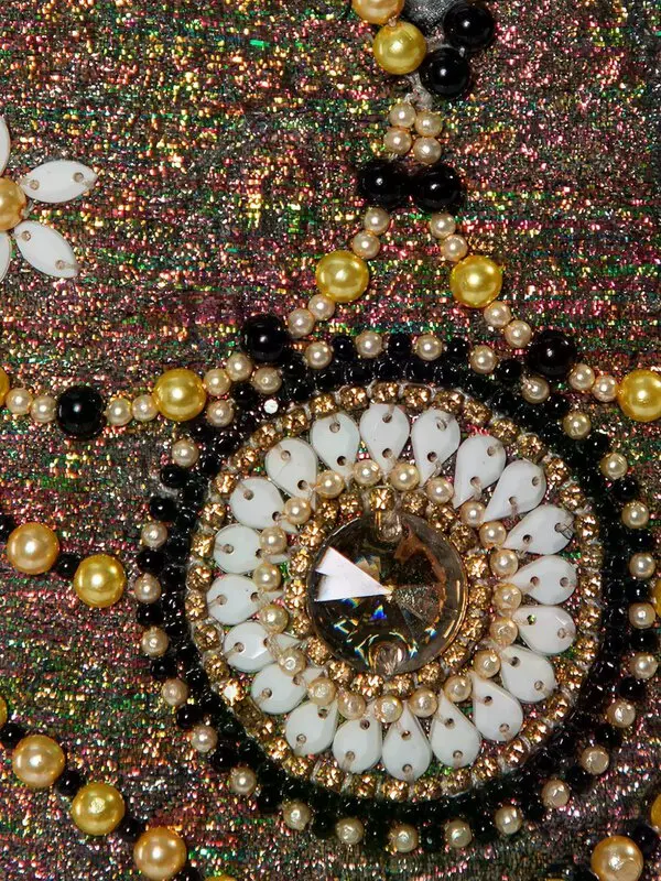 REEM ACRA Beaded-embellishment Belt