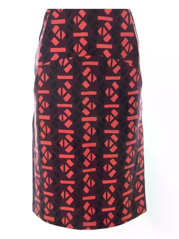 Marni Geometric-pattern Skirt