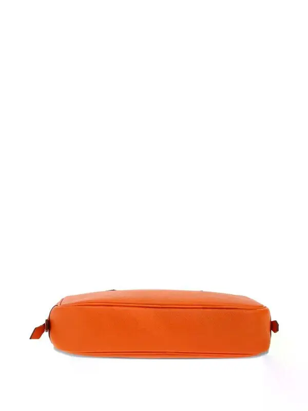 Hermès 2009 Mini Plume Handbag - Orange