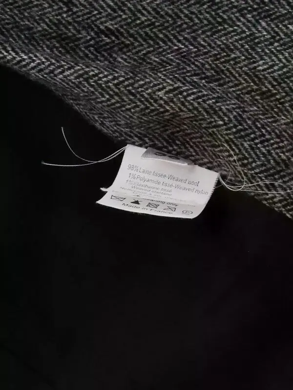 LANVIN 2008 Herringbone Blazer