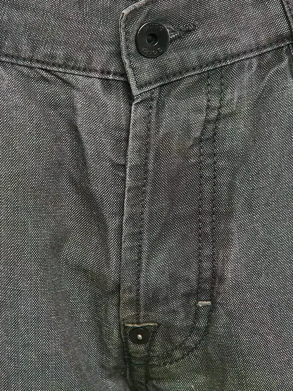 BOSS Leather Patch Trousers