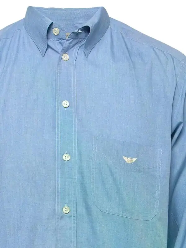 Emporio Armani Logo-embroidered Shirt