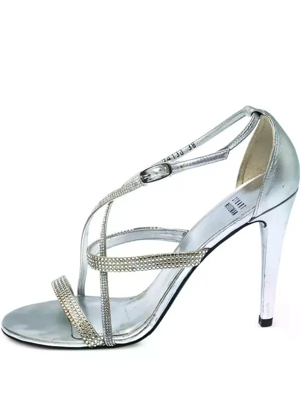 STUART WEITZMAN 105mm Crystal-embellished Sandals