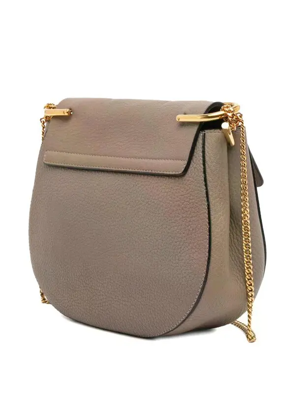 Chloé Pre-owned Small Leather Drew Crossbody Bag - Brown