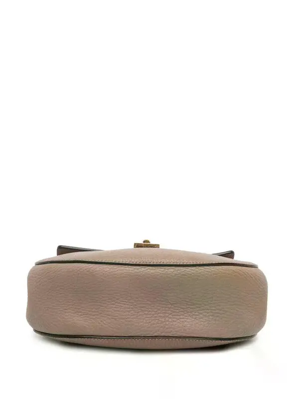 Chloé Pre-owned Small Leather Drew Crossbody Bag - Brown