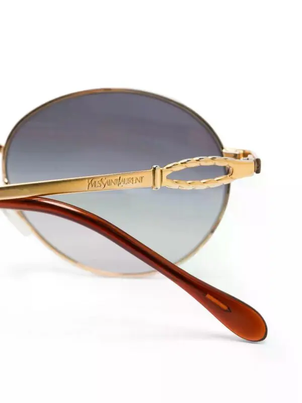 Saint Laurent Oval Frame Sunglasses