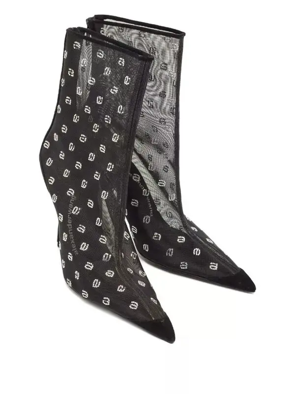 ALEXANDER WANG 2024 110mm Delphine Boots