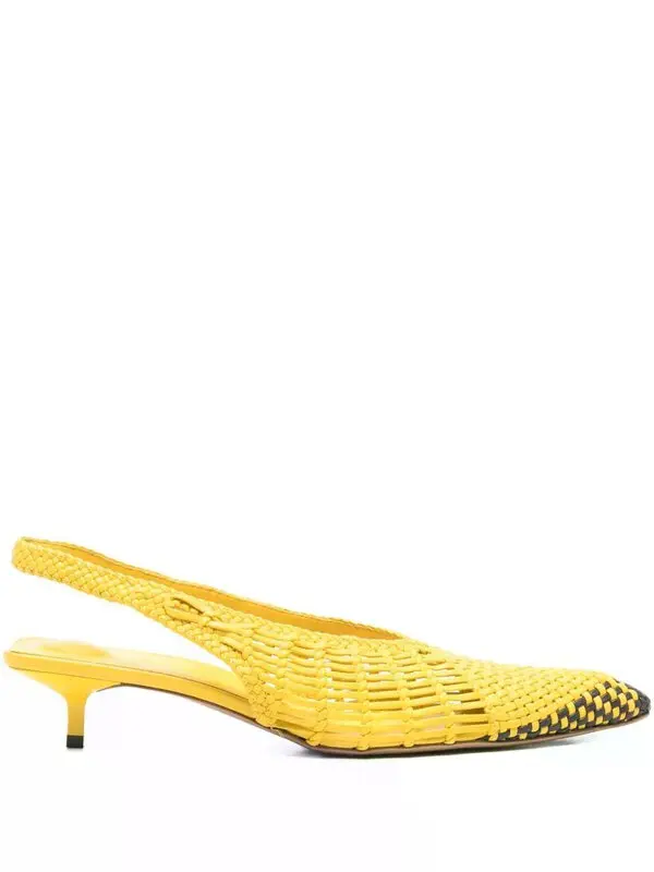 Jacquemus Les Cubisto Banane Slingback Pumps