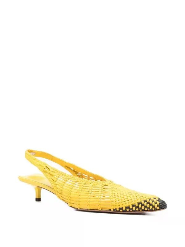 Jacquemus Les Cubisto Banane Slingback Pumps