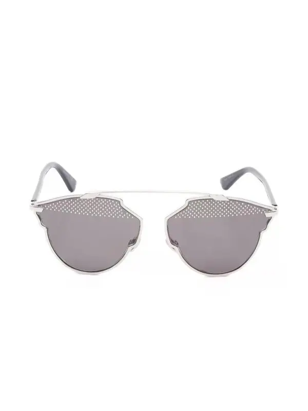 Dior 2000 Dotted Soreal S Sunglasses - Silver