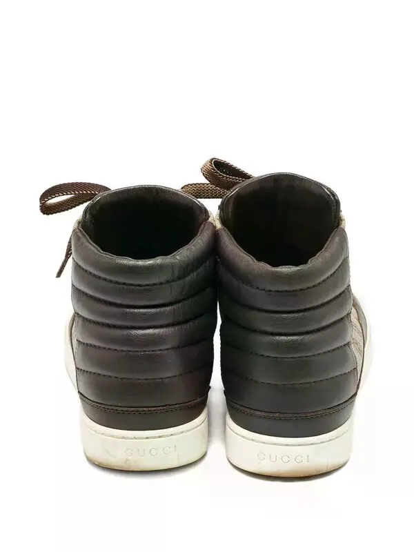 Gucci Gg Canvas High-top Sneakers