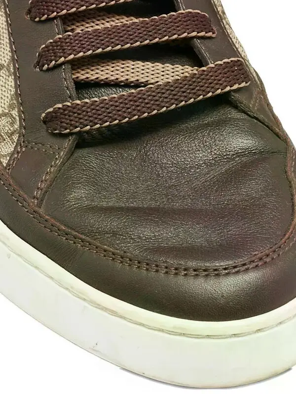Gucci Gg Canvas High-top Sneakers