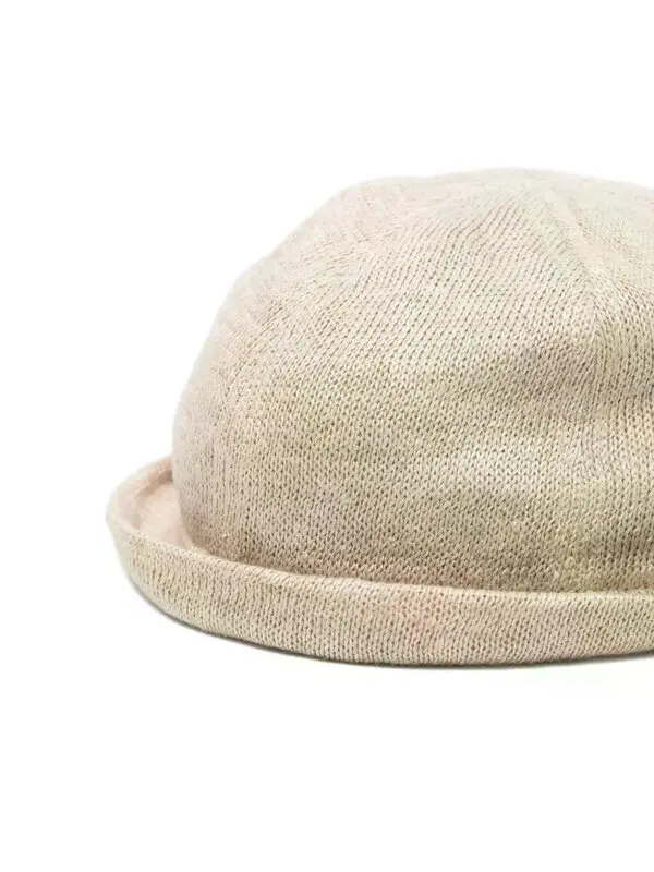 Giorgio Armani 1990s Hat With Elasticated-strap And Eyelet Detailing