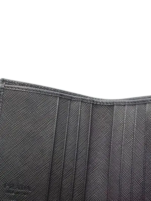 Prada 2020's Leather Triangle Logo Wallet