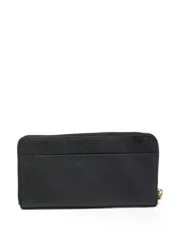 Dkny Pre-owned Zip-around Leather Wallet