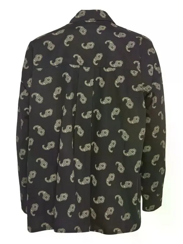 Zadig&Voltaire Tamara Paisley Print Shirt - Black