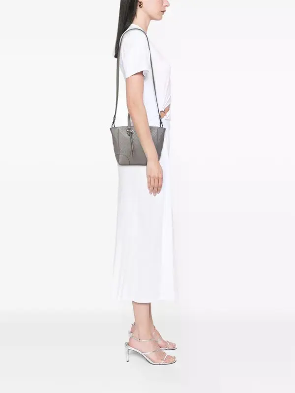 Gucci Small Micro Guccissima Bree Satchel - Grey