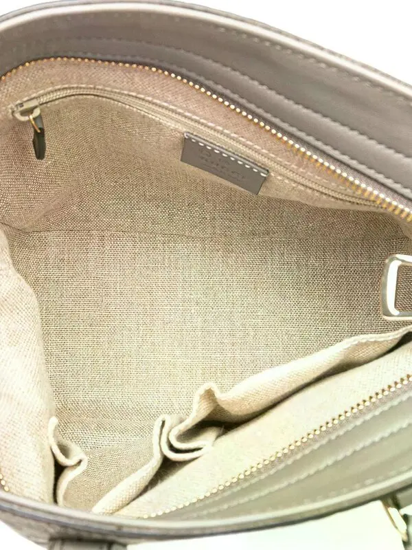 Gucci Small Micro Guccissima Bree Satchel - Grey