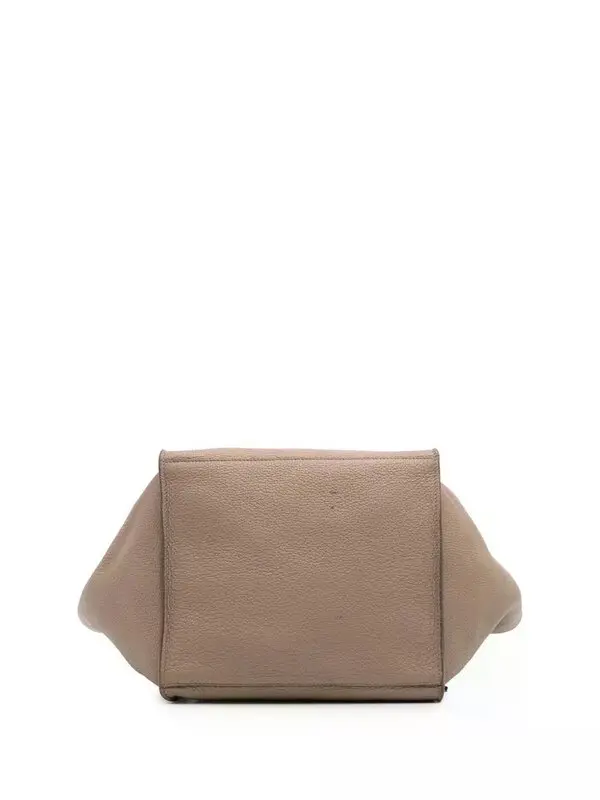 Celine 2018 Small Grained Calfskin Big Bag Satchel - Brown