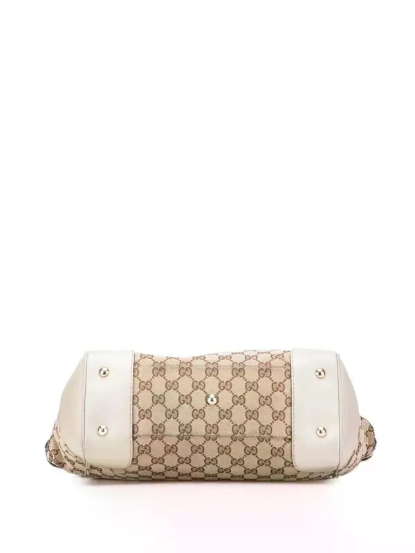 Gucci Gg Canvas Mayfair Tote Bag - Brown