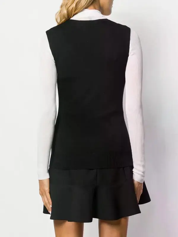 Dior Knitted Floral Vest