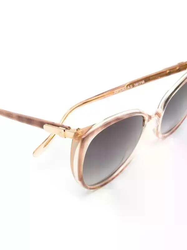 Saint Laurent Pre-owned 1980s Oversized Sunglasses